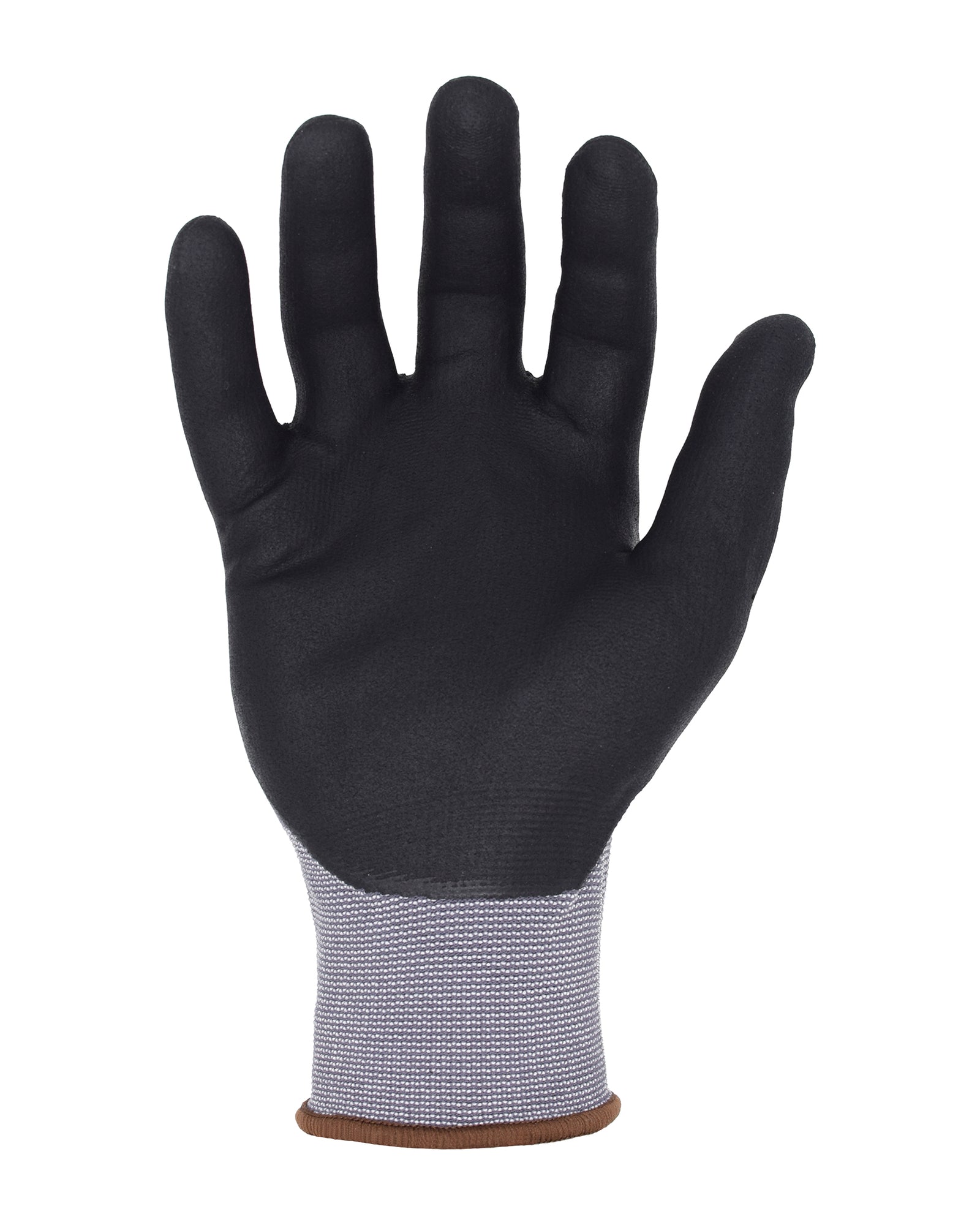 15-Gauge Seamless Nylon/Spandex Blended Work Gloves with a Dura-Foam N ...